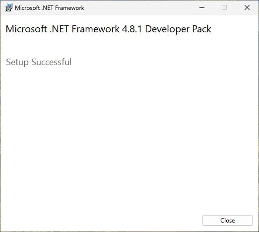 How do I Install dot NET Framework on Windows Server?